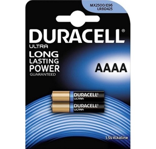 Duracell Ultra AAAA / LR61 / 25A / LR8D425 / MN2500 / MX2500 / E96 2TEM